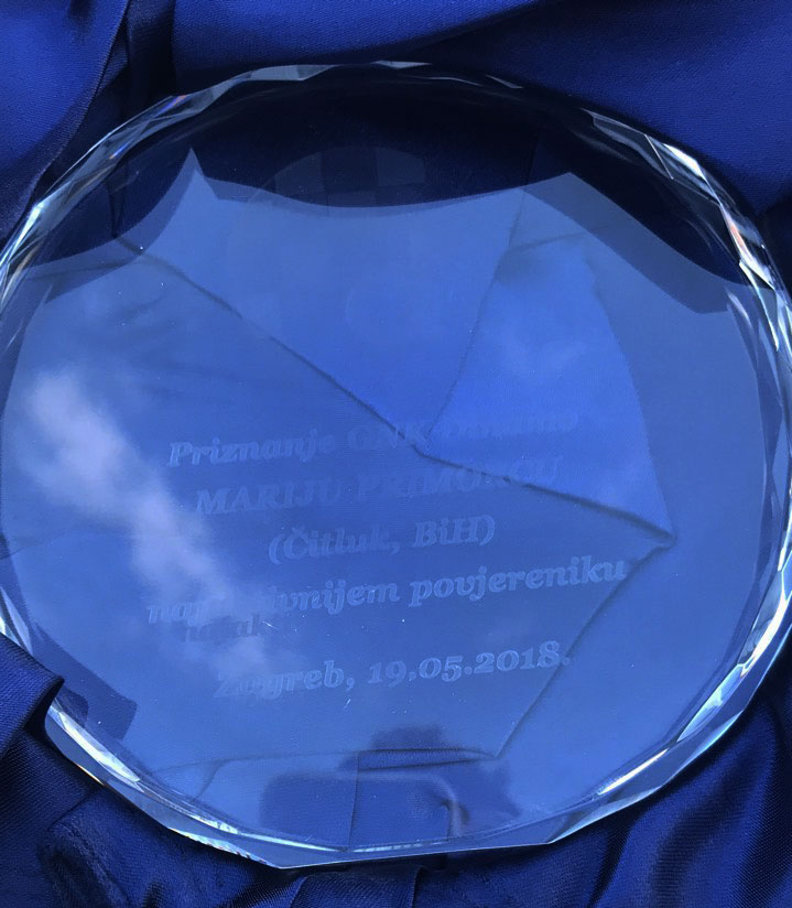 Mario Primorac iz Čitluka najaktivniji povjerenik GNK Dinamo - Brotnjo ...