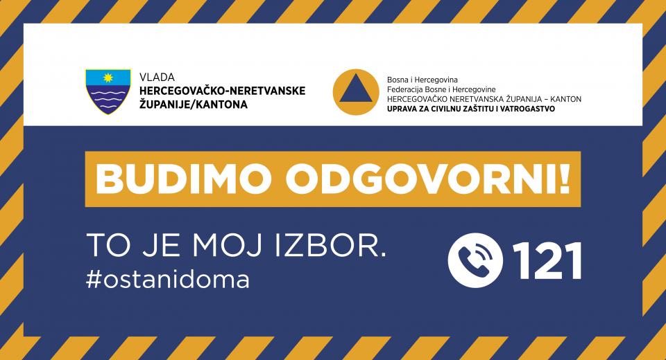 Građani pozvani na oprez, imajte na umu ograničeno okupljanje - Brotnjo ...